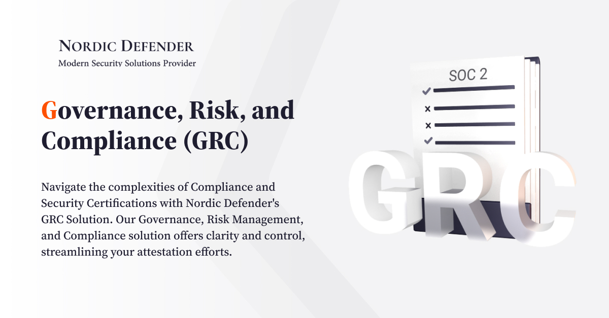 Governance, Risk and Compliance | Nordic Defender